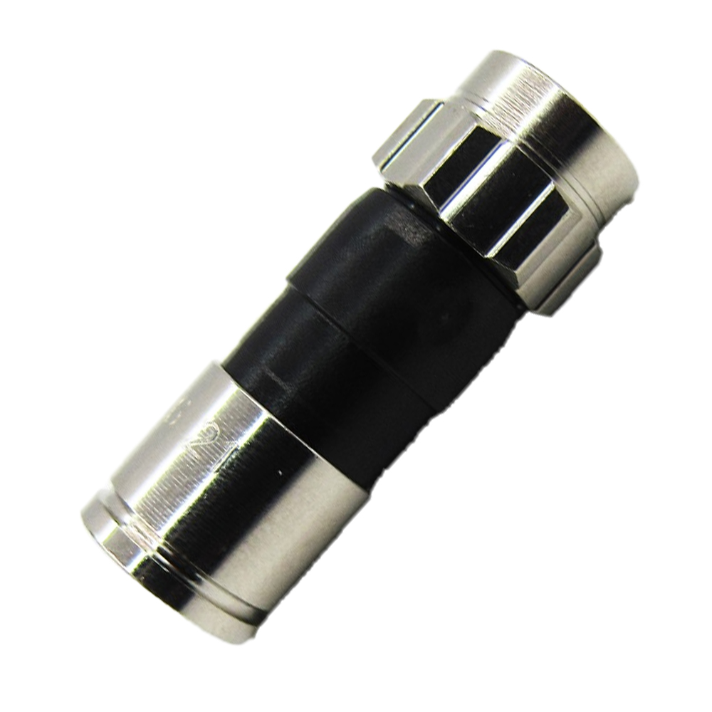 TERMINAL COAXIAL NEGRA INTEMPERIE RG6 FINA PQT X 4 UDUKE | Distribuciones Hoyostools SAS